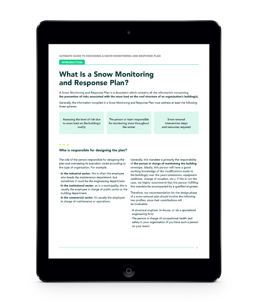 Create Your Own Snow Response Plan | FREE Guide